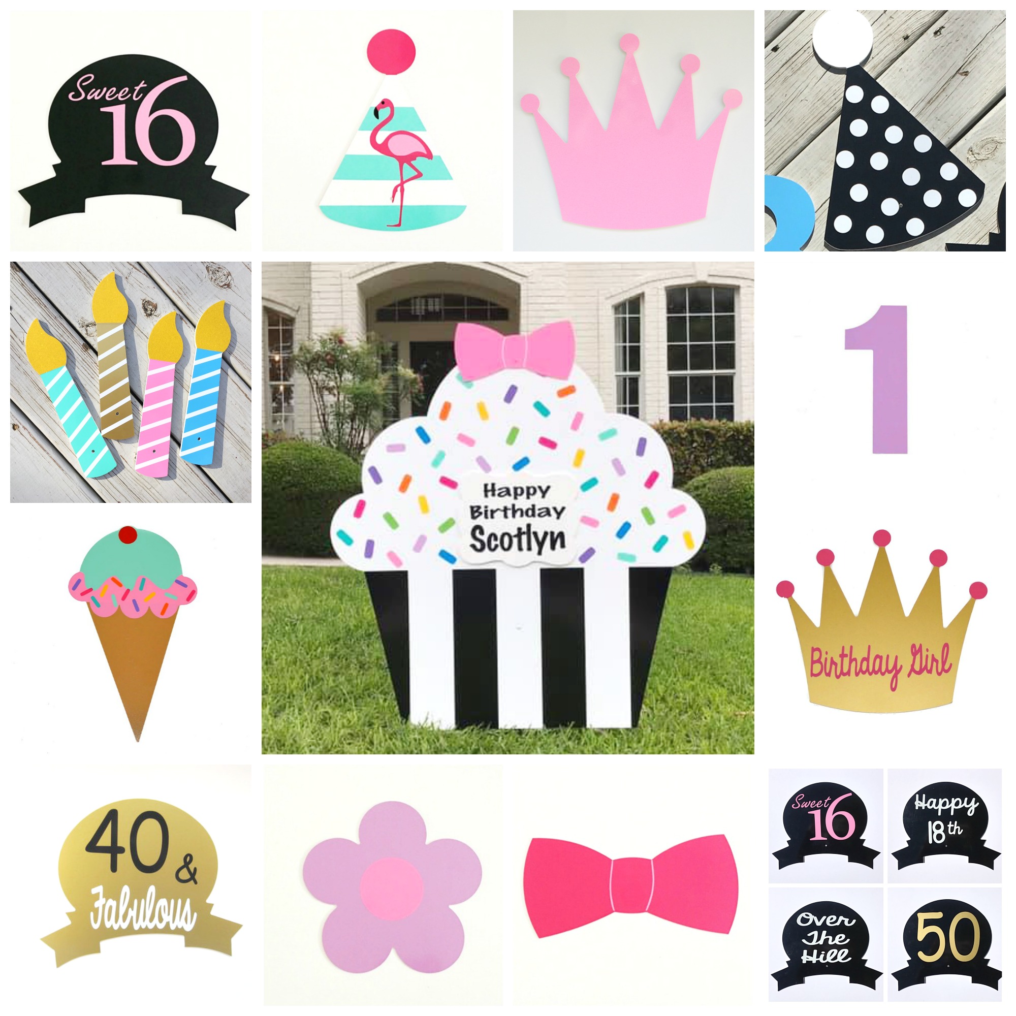 Happy Birthday Yard Sign - Greater Baton Rouge